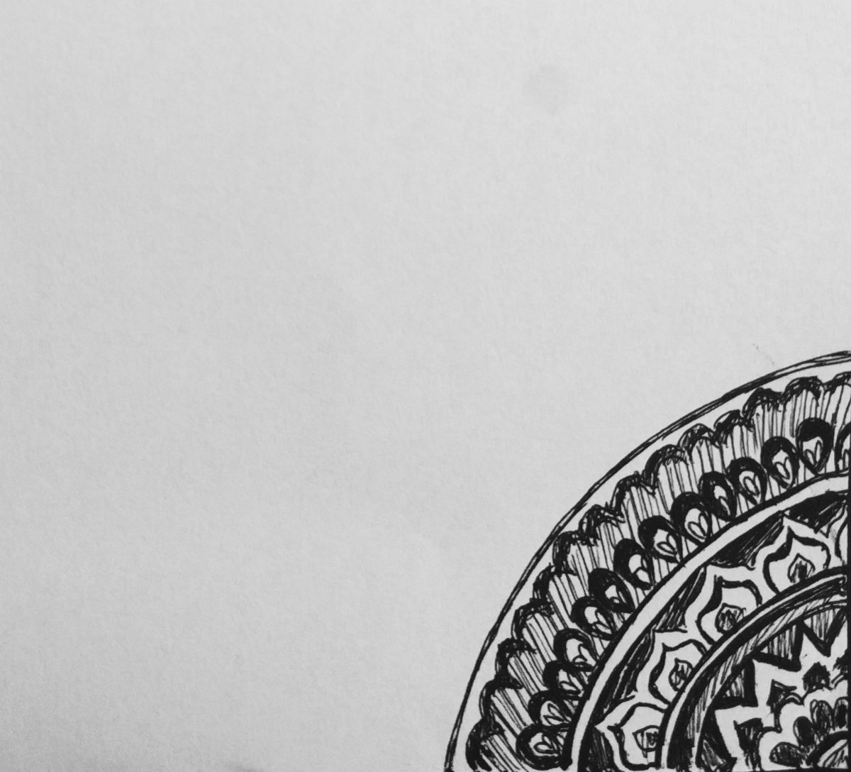 Easy mandala art – Ahla